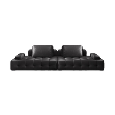 Silva 4 Seater Leather Sofa